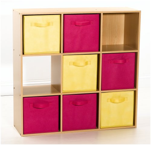 ClosetMaid Cubeicals Fabric Drawer, Fuschia