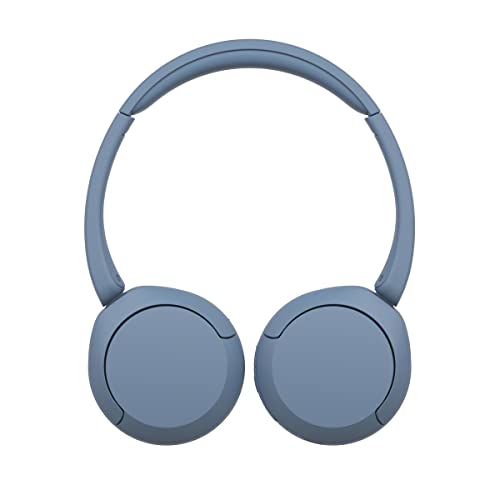 Sony WH-CH520 Wireless Headphones Bluetooth On-Ear Headset with Microphone, Blue New