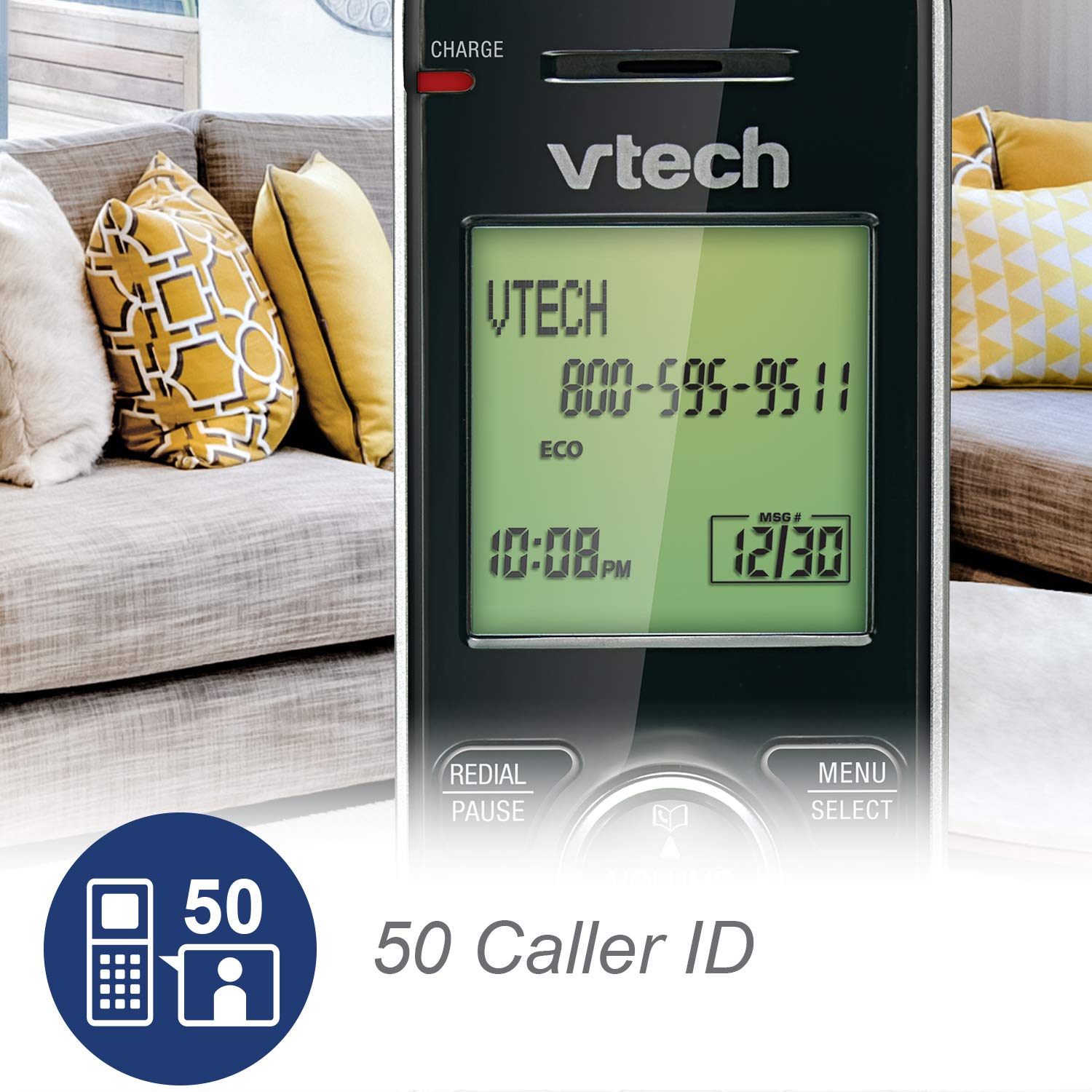 VTech CS6649-2 dect 6.0 2-Handset Landline Telephone