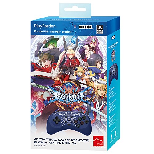 HORI Fighting Commander Controller for PlayStation 4 & 3 BlazBlue Central Fiction Edition