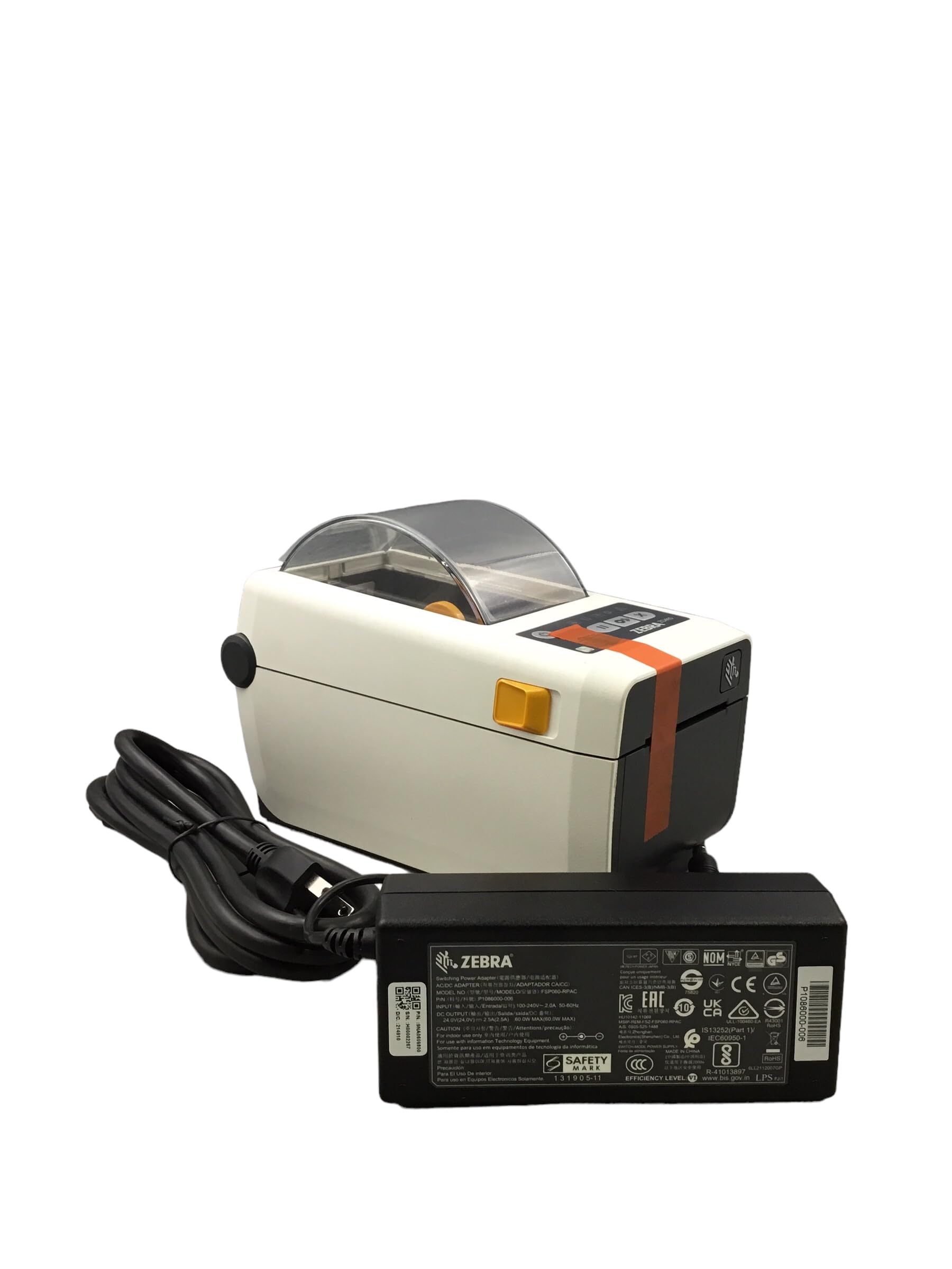 Zebra Technologies ZD41H22-D01W01EZ Printer, ZD410, Direct Thermal, Healthcare, 802.11AC and Bluetooth 4.0, Ezpl (Renewed)