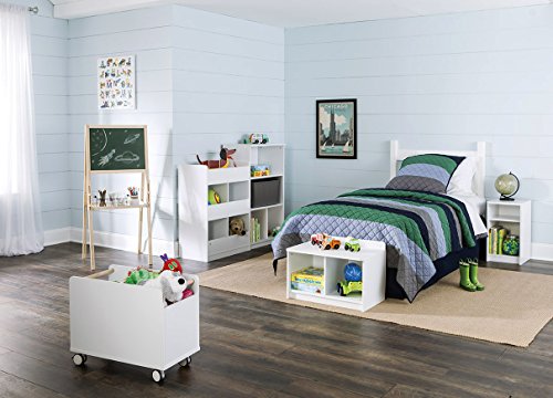 ClosetMaid 1497 KidSpace 3-Tier Vertical Storage Shelf, White