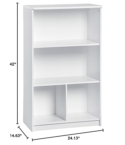 ClosetMaid 1497 KidSpace 3-Tier Vertical Storage Shelf, White
