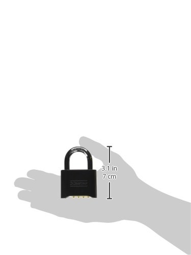Master Lock Combination Lock, Set Your Own Combination Lock, Indoor and Outdoor Padlock, Weatherproof Code Lock, 178D