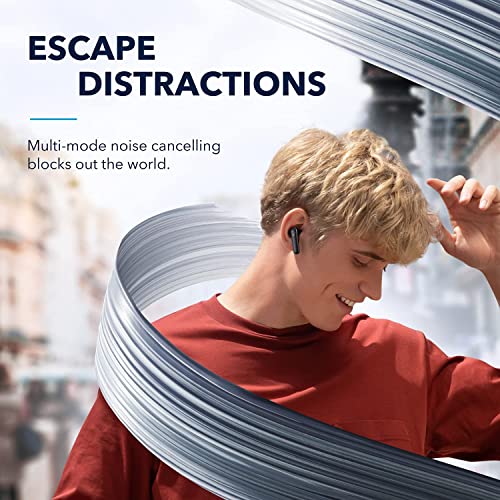 Soundcore by Anker Life P3 Noise Cancelling Earbuds, Ultra Long 50H Playtime, Fast Charging, Big Bass, Multi-Mode Noise Cancelling, AI-Enhanced Calls, Wireless Charging, App Control, Bluetooth 5.2