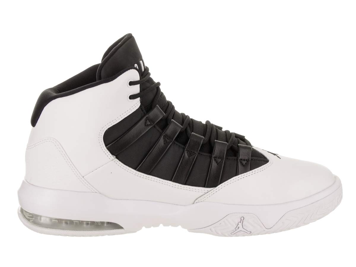 Jordan Mens Max Aura AQ9084 100 - Size 8 White/Black/Black