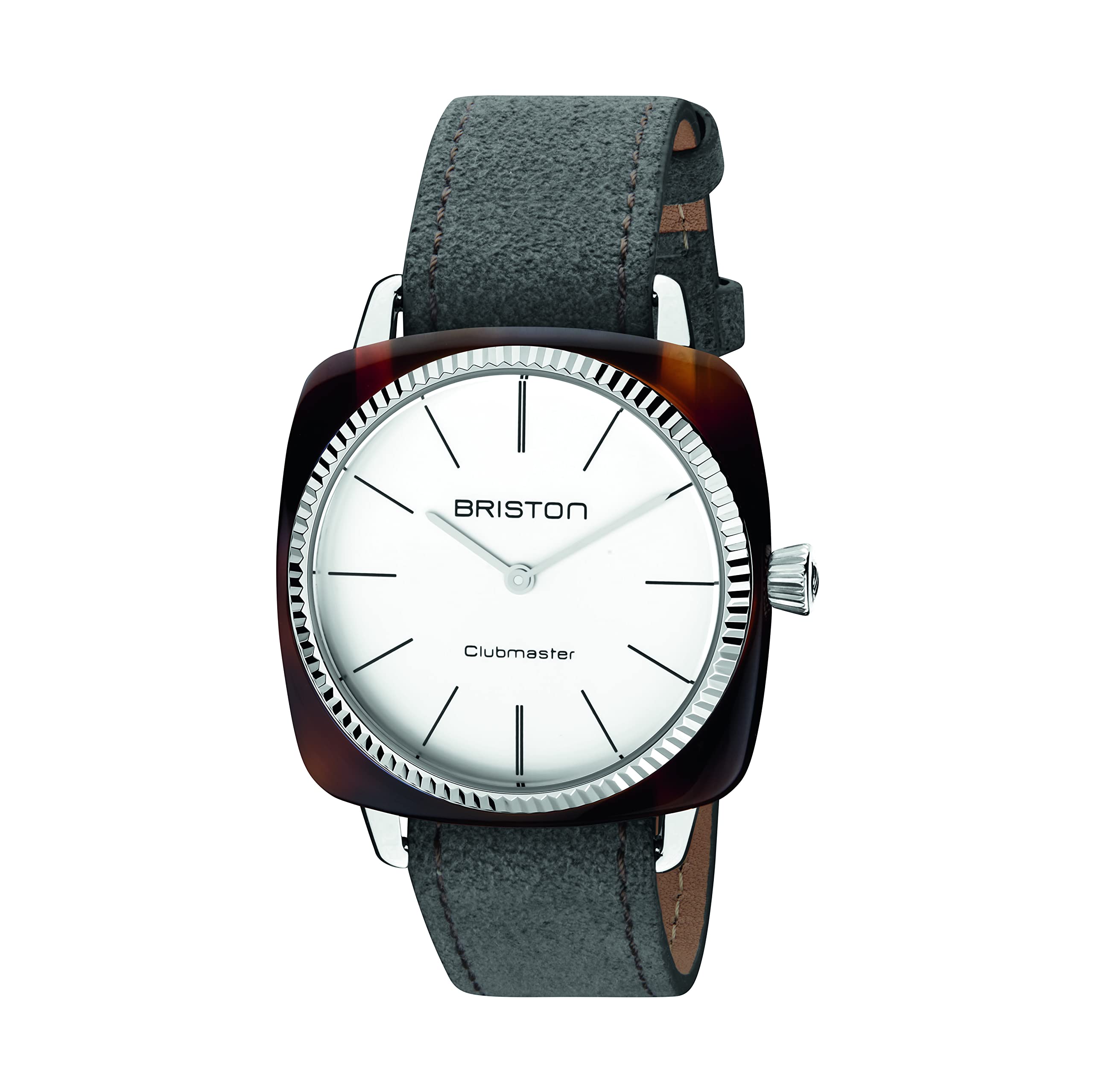 BRISTON Analog 22937.SA.T.2.LNT, Grey, Minimalist