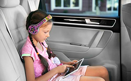 eKids LOL Surprise Kids Bluetooth Headphones, Wireless Headphones with Microphone Includes Aux Cord, Volume Reduced Kids Foldable Headphones for School, Home, or Travel