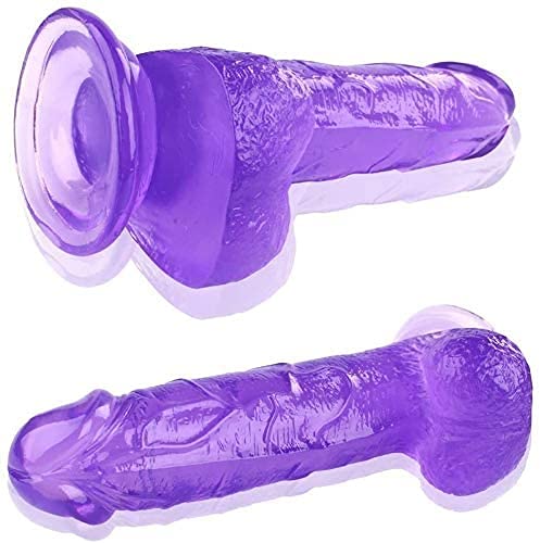 7 inches Delicate Silicone Suction Cup Realistic Classic Dick Wand with Strong Suction Cups for Men and Women or Men's and Women's Games cI7