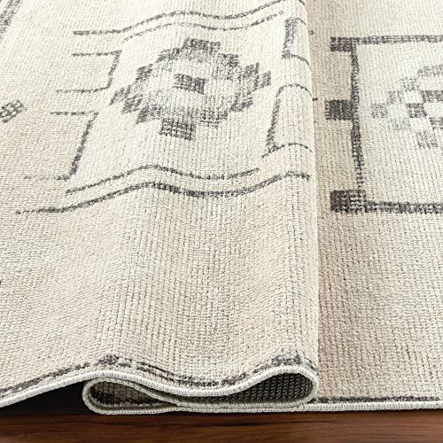 Livabliss x Becki Owens Solana Global Area Rug, 6'7" x 9', Taupe/Cream, (7' x 9')