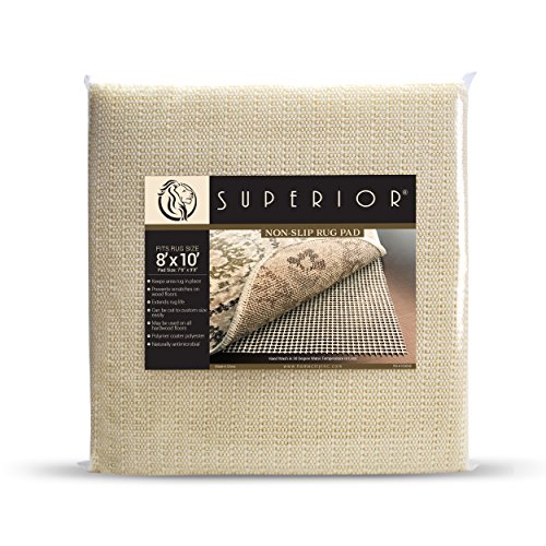 Superior RUGPAD Rug Pad, 8' x 10', Cream