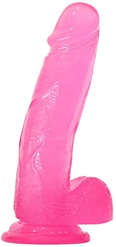 6.02 Inch Delicate Silicone Suction Cup Realistic Classic Dick Wand with Strong Suction Cups for Men and Women or Men's and Women's Games 6.02 Inch H16