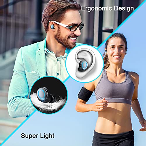 Motast Wireless Earbud, Bluetooth 5.1 Earbud 140H Playtime Bluetooth Headphones HiFi Stereo Noise Cancelling Wireless Earphones in Ear with Mic, USB-C Charging Case, IP7 Waterproof Headset for Sport
