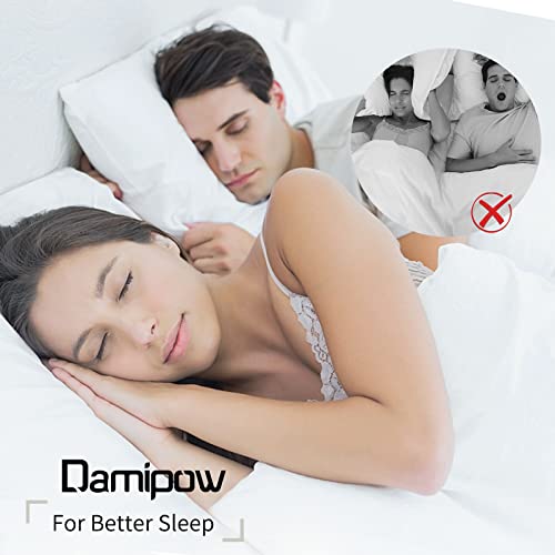 Damipow True Wireless Sleep Earbuds, Noise Blocking Technology Bluetooth Headphones in-Ear, Smallest and Lightest, Ultra Comfortable Designed Specifically to Help You Asleep Faster and Sleep Better