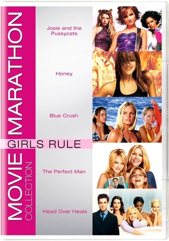 Movie Marathon Collection: Girls Rule (Josie and the Pussycats / Honey / Blue Crush / The Perfect Man / Head Over Heals)