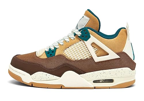 Jordan Little Kid's 4 Retro Cacao Wow/Geode Teal (FB2213 200) - 1.5