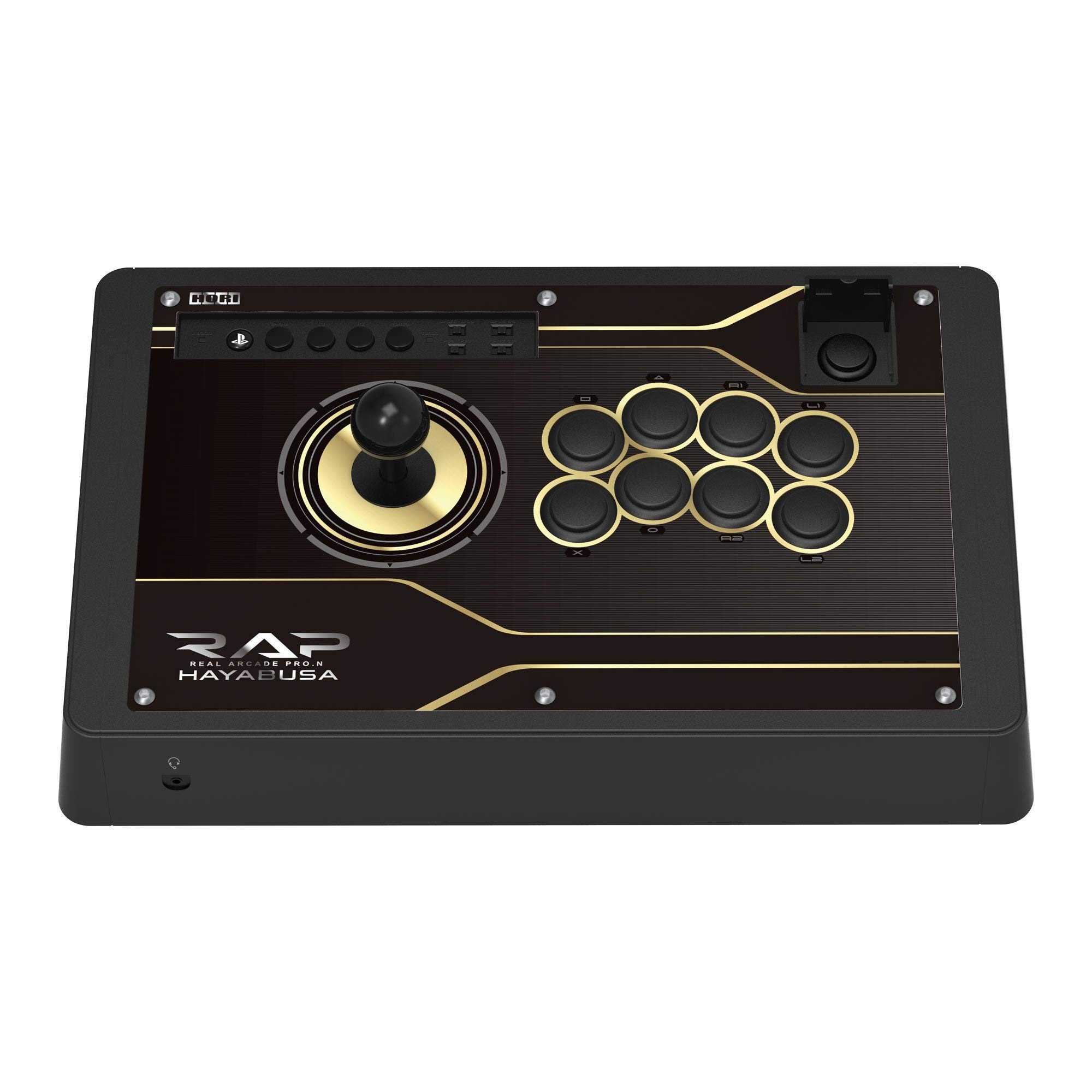 HORI Real Arcade Pro N Hayabusa Arcade Fight Stick for PlayStation 4, PlayStation 3, and PC Officially Licensed by Sony - PlayStation 4 (Renewed)