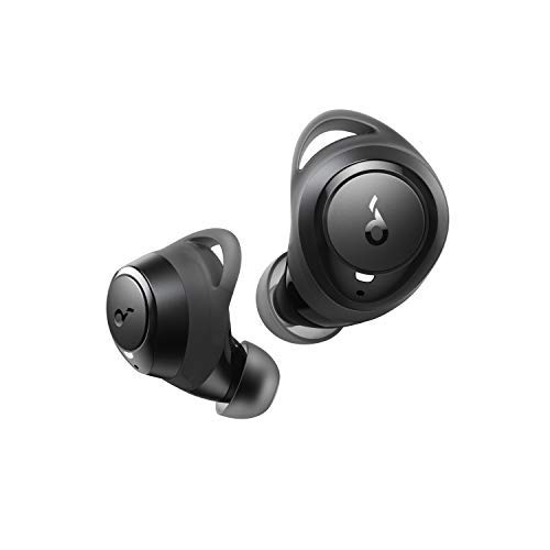 Soundcore by Anker Life A1 True Wireless Earbuds, Powerful Customized Sound, 35H Playtime, Wireless Charging, USB-C Fast Charge, IPX7 Waterproof, Button Control, Bluetooth Earbuds(Renewed)