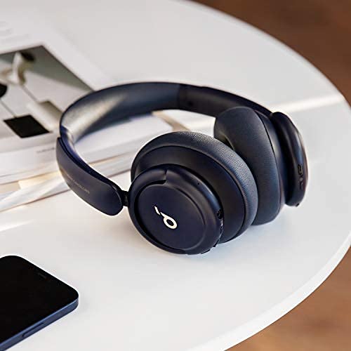 Soundcore by Anker Life Q30 Hybrid Active Noise Cancelling Headphones with Multiple Modes, Hi-Res Sound, Custom EQ via App, 40H Playtime, Comfortable Fit, Bluetooth Headphones(Renewed)