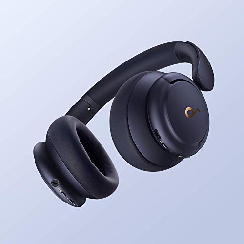 Soundcore by Anker Life Q30 Hybrid Active Noise Cancelling Headphones with Multiple Modes, Hi-Res Sound, Custom EQ via App, 40H Playtime, Comfortable Fit, Bluetooth Headphones(Renewed)