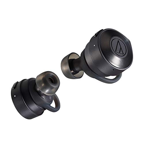 Audio-Technica ATH-CKS5TWBK Solid Bass Wireless in-Ear Headphones, Black