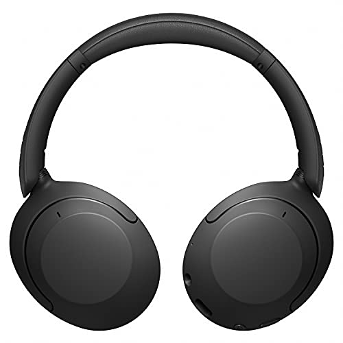Sony WH-XB910N EXTRA BASS Noise Cancelling Headphones, Wireless Bluetooth Over the Ear Headset with Microphone and Alexa Voice Control, Black