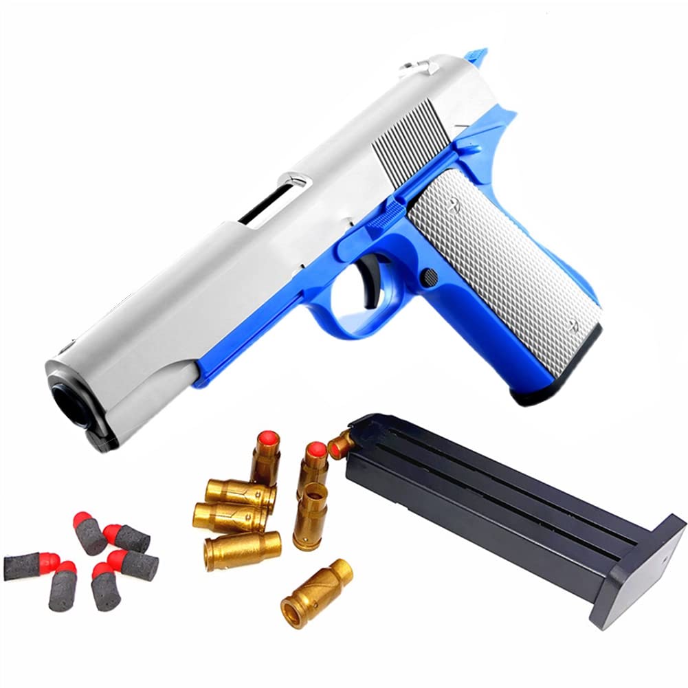 Toy Gun with Soft Bullets, Pistol,Toy Blaster Gun, 1: 1 Size , Guns for Boys,Gift Kids,Training or Play