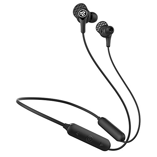 JLab Epic Executive Wireless Active Noise Canceling Earbuds | Bluetooth 4.1 | 11-Hour Battery Life | Universal Music Control | Bluetooth Headphones, Travel Case Included | Black