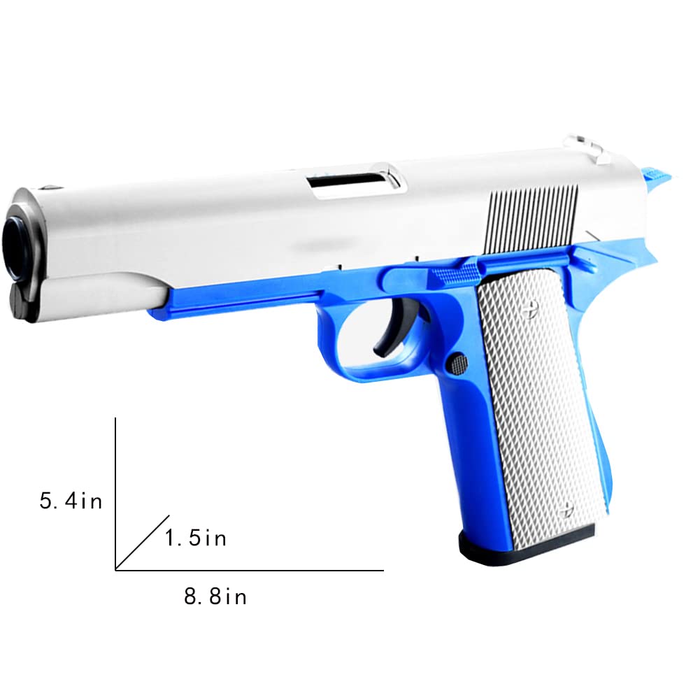 Toy Gun with Soft Bullets, Pistol,Toy Blaster Gun, 1: 1 Size , Guns for Boys,Gift Kids,Training or Play
