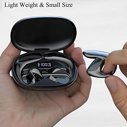 Luisport Open Ear Bluetooth Headphones Wireless Earbuds Bluetooth Headphones Wireless Headphones Bluetooth Earbuds Wireless Earphones Bluetooth Earphones (S900-Black)