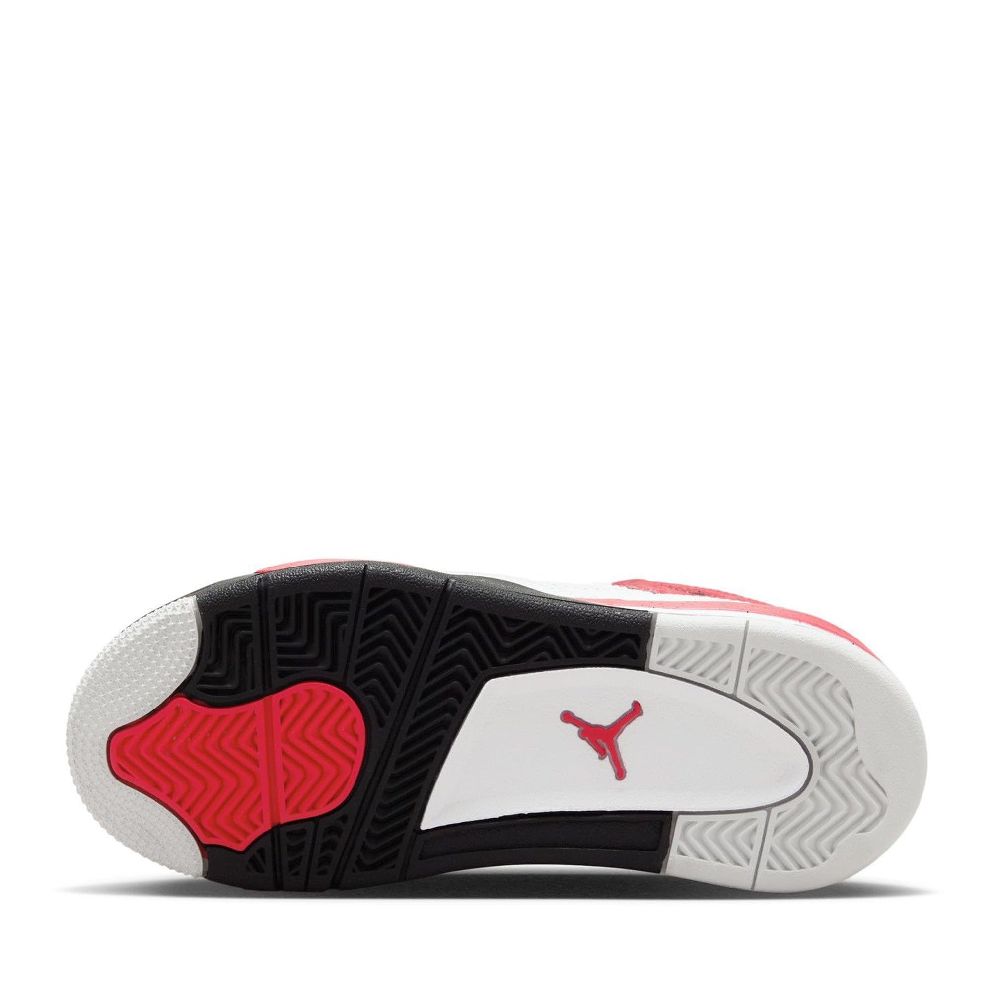Jordan Boy's 4 Retro (Little Kid) White/Fire Red/Black/Neutral Grey 1 Little Kid M