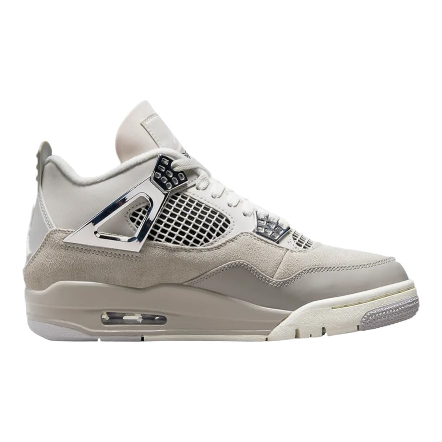 Jordan Air 4 Retro Women's LT Iron Ore/Sail-Neutral Grey AQ9129-001 9.5
