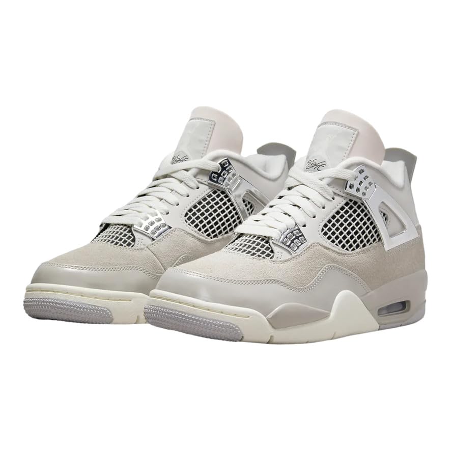 Jordan Air 4 Retro Women's LT Iron Ore/Sail-Neutral Grey AQ9129-001 9.5