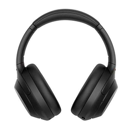 Sony WH-1000XM4 Wireless Bluetooth Noise Canceling Over-Ear Headphones (Black) with in-Ear Wireless Headphones Bundle - Portable, Long-Lasting Battery, Quick Charge, (2 Items)