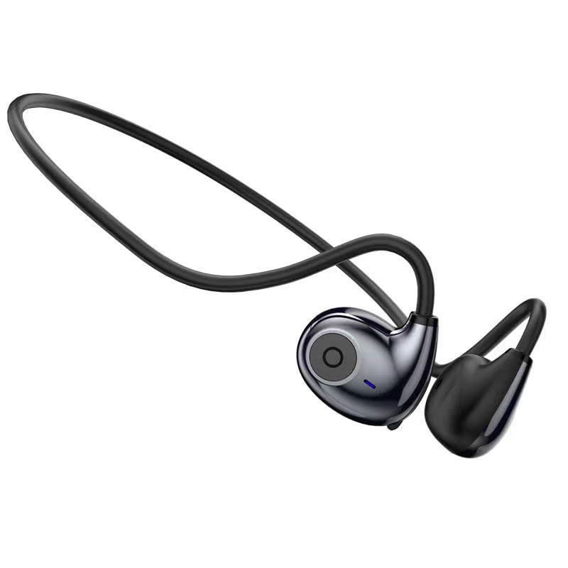 CHNYBQT Air Conduction HeadphonesďźBluetooth 5.2 Open Ear Headphones Wireless Earphones with Built-in MicďźFlexible and Lightweight Waterproof Sport Headset for Running, Cycling, Hiking, Driving