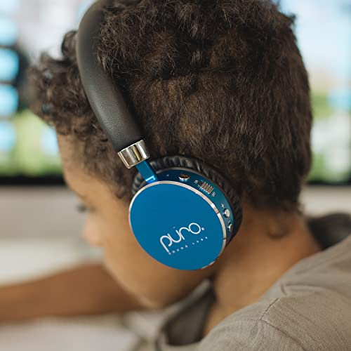 Puro Sound Labs BT2200s Volume Limited Kids’ Bluetooth Headphones – Safer Headphones for Kids – Studio-Grade Audio Quality & Noise Isolation- Sapphire Blue