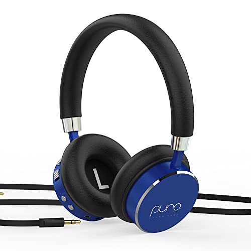 Puro Sound Labs BT2200s Volume Limited Kids’ Bluetooth Headphones – Safer Headphones for Kids – Studio-Grade Audio Quality & Noise Isolation- Sapphire Blue