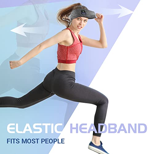 Sleep Headphones Wireless Bluetooth Headband - Comfy Sleeping Eye Mask Headset, Sport Head Band Earbuds Electronics Tech Gadgets Christmas Stocking Stuffers Birthday Gifts for Women Men Running