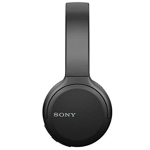 Sony WH-CH510 Wireless On-Ear Headphones (Black) Bundle with USB Bluetooth Dongle Adapter (2 Items)