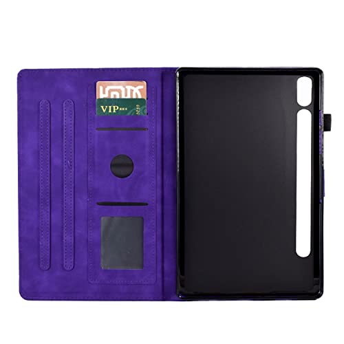 Tablet PC Case Vintage Tablet Case Compatible with Samsung Galaxy Tab S8 SM-X700/SM-X706 Case,Galaxy Tab S7 2020 SM-T870/SM-T875 11inch Case Cover, Premium PU Leather Case with Auto Sleep Wake Protect
