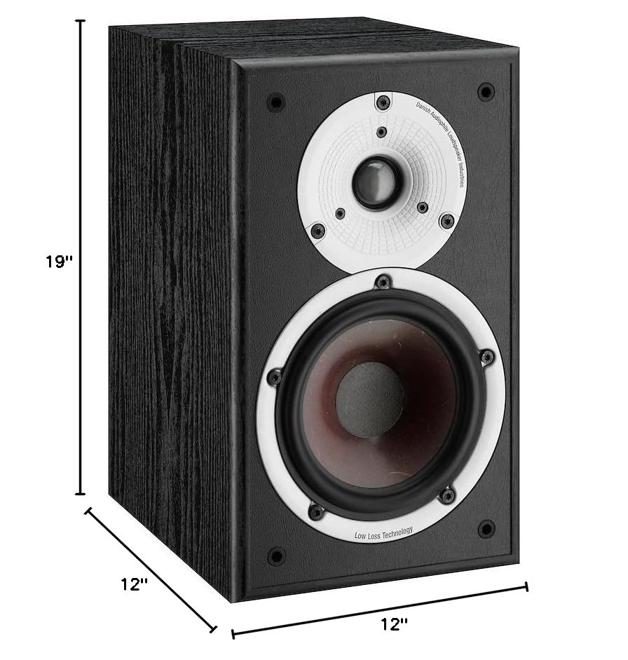 DALI Spektor 2 Compact Speakers - Black Ash (Pair)