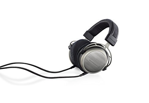 beyerdynamic T1 2nd Generation Audiophile Stereo Headphones with Dynamic Semi-Open Design (Silver)