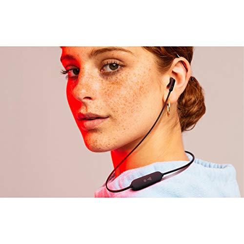 JBL Tune 215 - Bluetooth Wireless in-Ear Headphones with 3-Button Mic/Remote and Flat Cable - Black