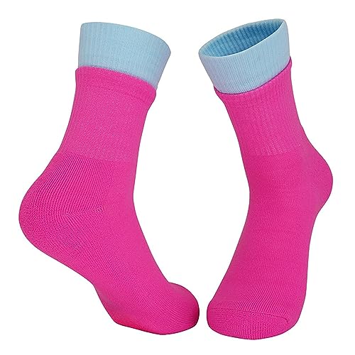 Colorful Crew Socks for Women Fashion Cozy Soft Winter Warm Socks Lightweight Cotton Socks for Girls Ladies