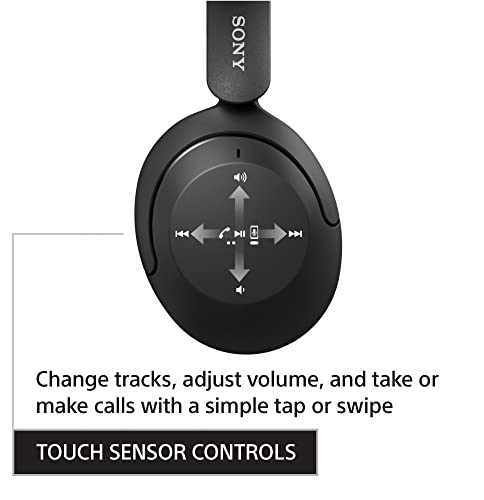 Sony WH-XB910N EXTRA BASS Noise Cancelling Headphones, Wireless Bluetooth Over the Ear Headset with Microphone and Alexa Voice Control (Renewed)