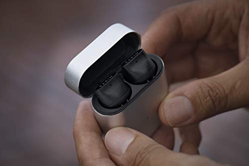 EARIN A-3 - The Original True Wireless Earphones - Open Design Comfortable Earbuds - Black Aluminum Charging Case - 5 Hours of Playtime - Bluetooth - Wireless & USB-C Charging