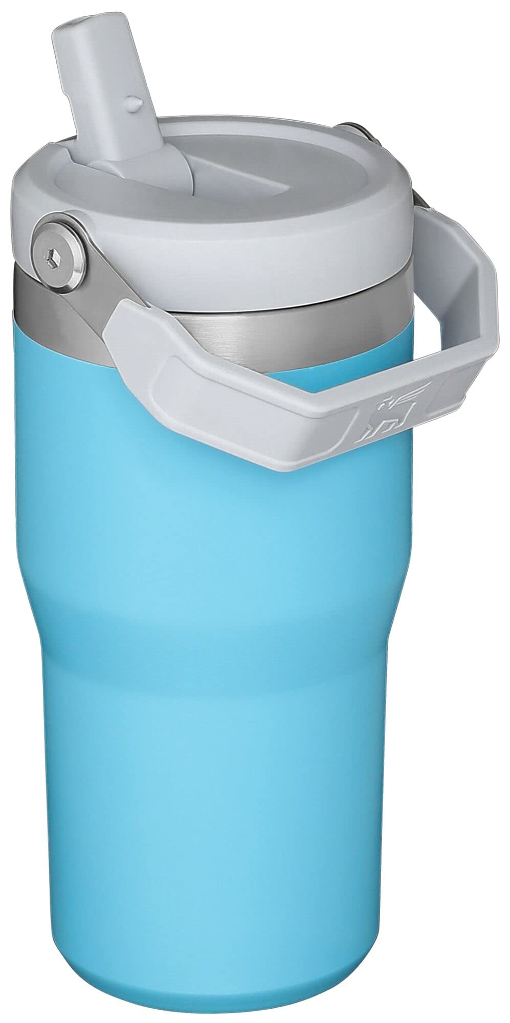 Stanley IceFlow Stainless Steel Tumbler with Straw - Vacuum Insulated Water Bottle for Home, Office or Car Reusable Cup Leak Resistant Flip Cold 12 Hours Iced 2 Days (Pool)