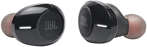 JBL Tune 125TWS True Wireless in-Ear Headphones - JBL Pure Bass Sound, 32H Battery, Bluetooth, Fast Pair, Comfortable, Wireless Calls, Music, Bundle with Deluxe Hardshell Case
