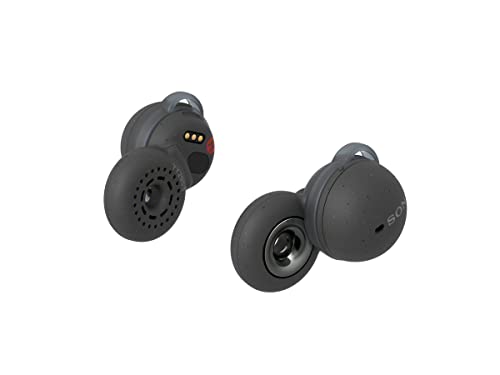 Sony LinkBuds Truly Wireless Earbud Headphones with an Open-Ring Design for Ambient Sounds and Alexa Built-in, Bluetooth Ear Buds Compatible with iPhone and Android, Gray