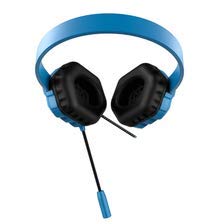 Gumdrop DropTech B1 Headset Over-Ear Headphones for Kids w/Boom Mic, 3.5 mm Chew Proof Cord for K-12, Students & Classroom (Drop Tested, Comfortable, Lightweight, Rugged, Easy Cleaning) - Blue